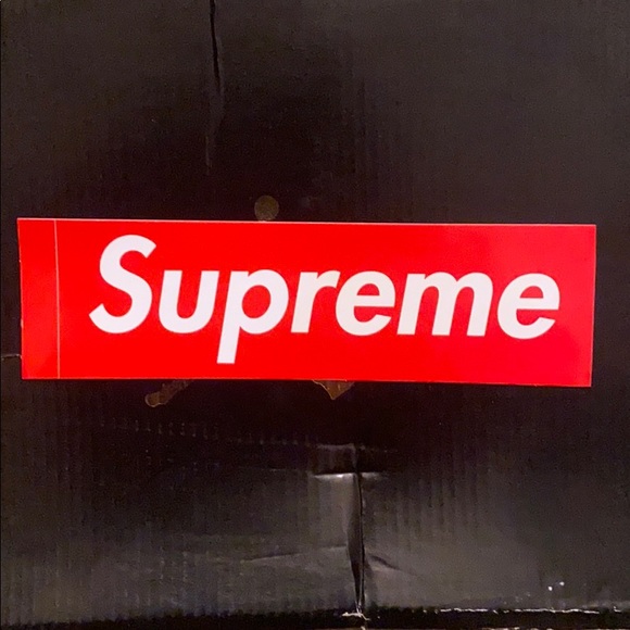 Supreme | Wall Decor | Supreme Box Logo Sticker For Sale | Poshmark